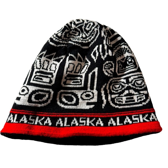 ace | Accessories | Retro Alaska Black White Tribal Art Mens Os Winter ...